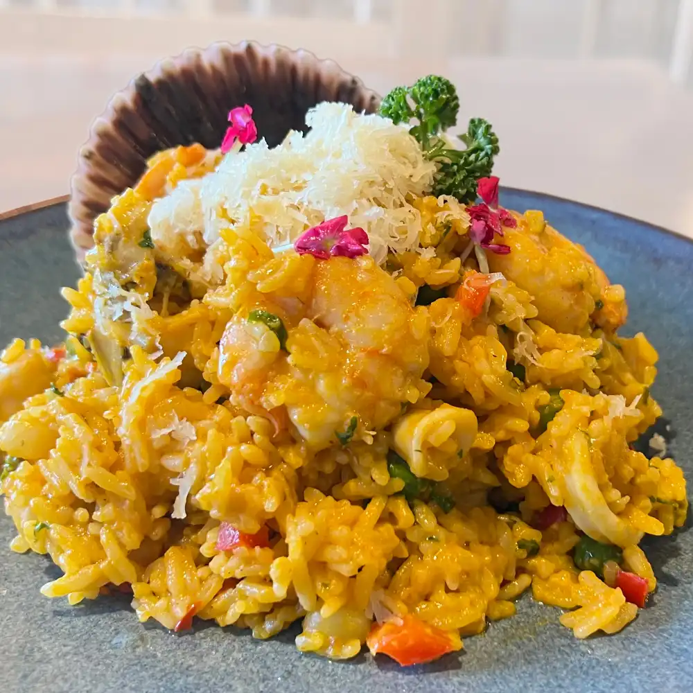 Receta de Arroz con Mariscos | Delicioso Plato de Mariscos en Multi ...